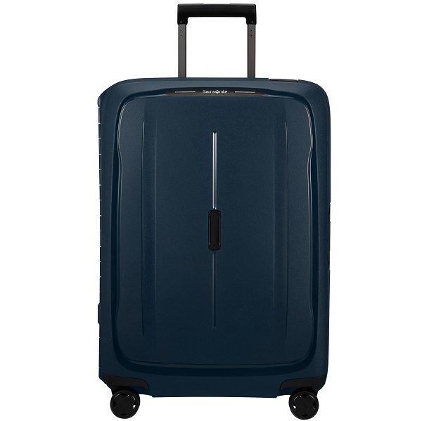 Samsonite Essens 69 cm kuffert blå – Hurtig og nem levering